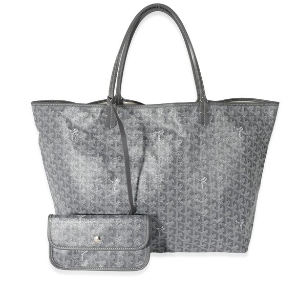 Goyard | Bags | Goyard Grey Goyardine Canvas Saint Louis Gm | Poshmark